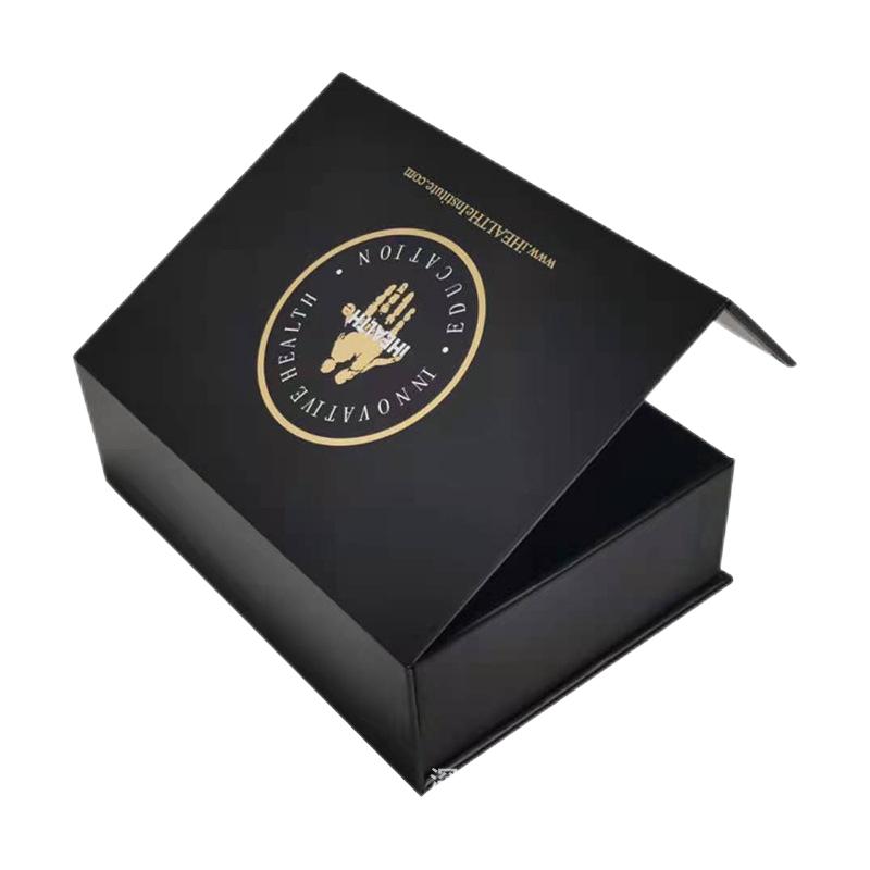 China Custom black clamshell gift box Electronic products book box ...
