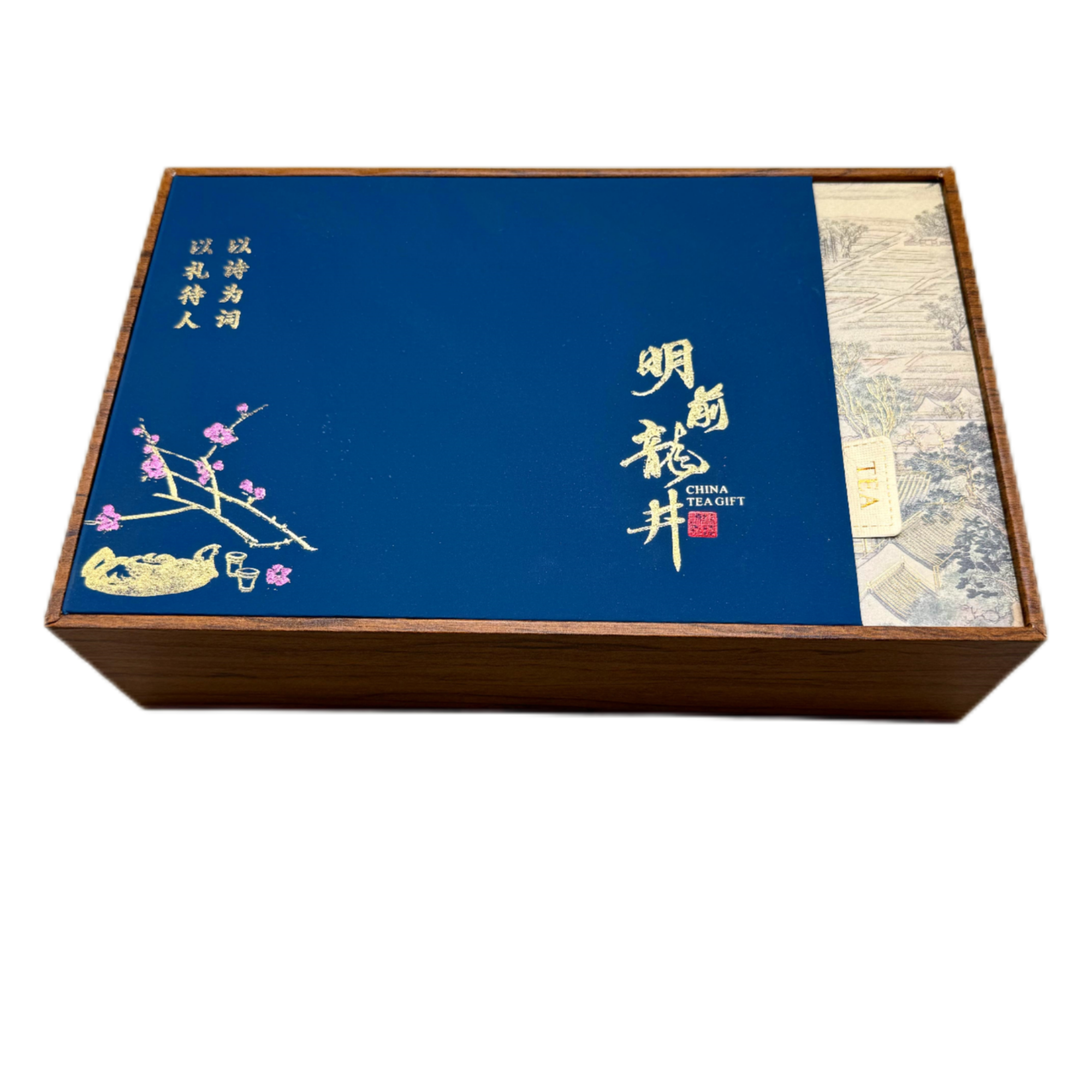 China Cardboard Tea Box Factory Custom Folding Gift Box Hot Stamping ...